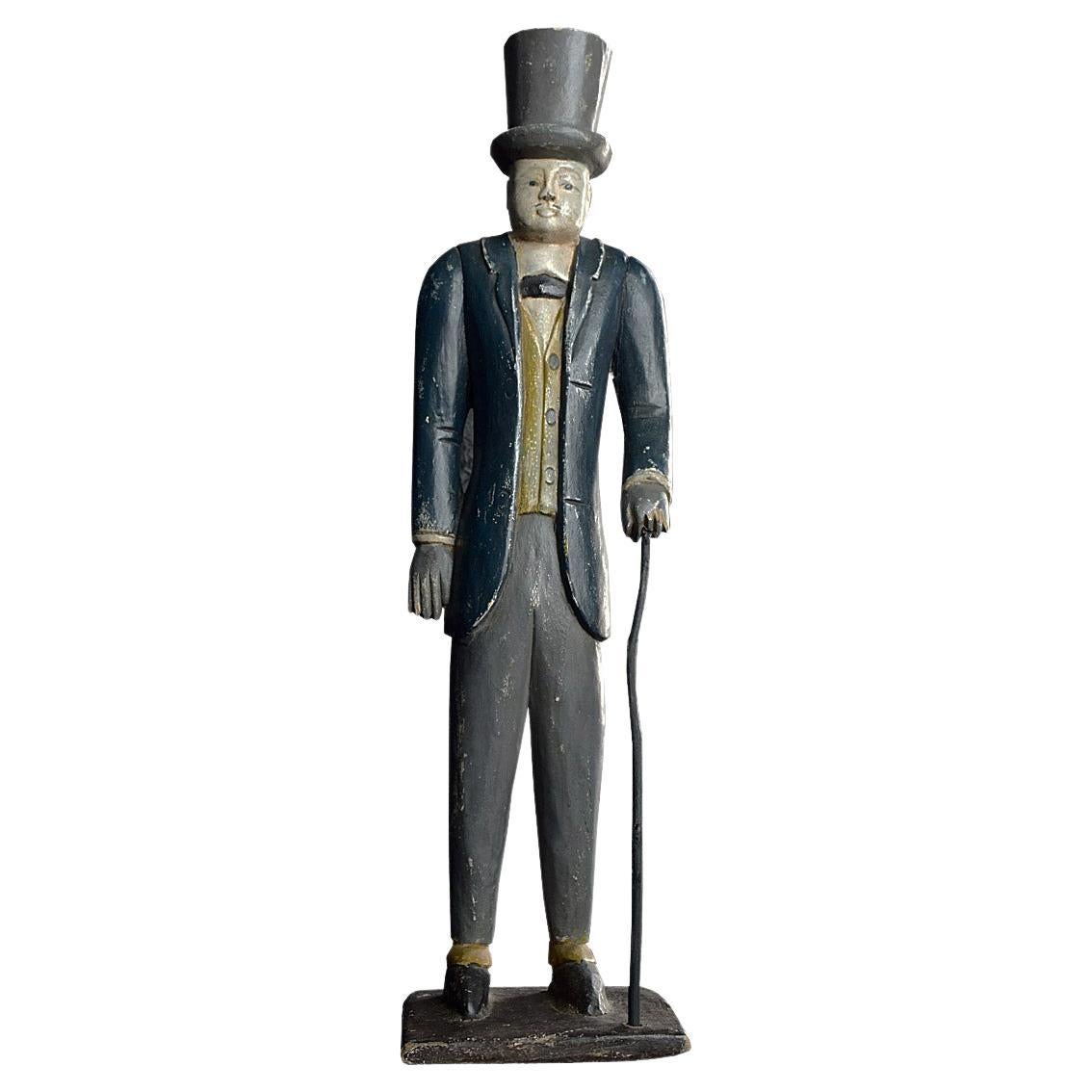 English Folk Art Tailors Shop Display Figure at 1stDibs