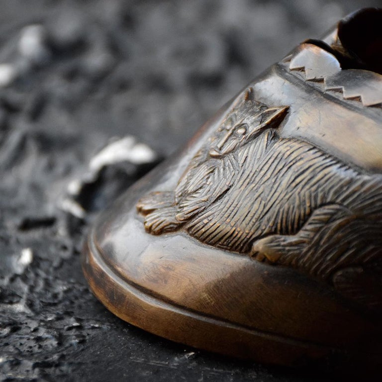 English Folk Art Carved Hooves, circa 1850 at 1stDibs