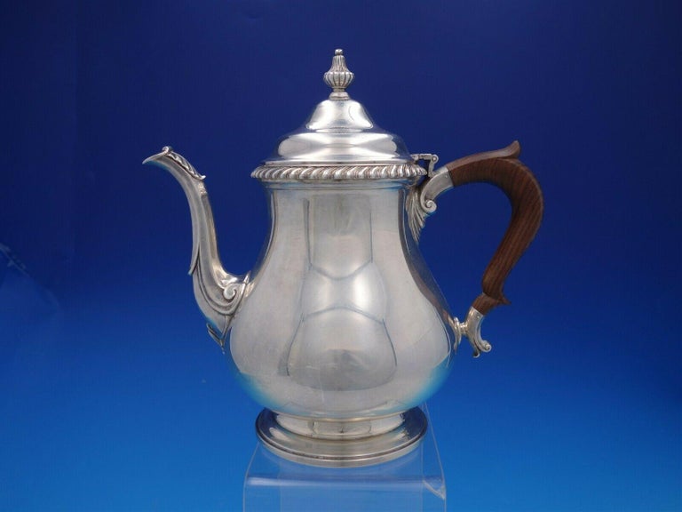 English Gadroon by Gorham Sterling Silver 5-Piece Coffee Tea Set with ...