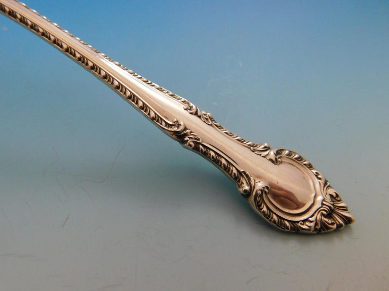 English Gadroon by Gorham Sterling Silver Flatware Set for 12 Service ...