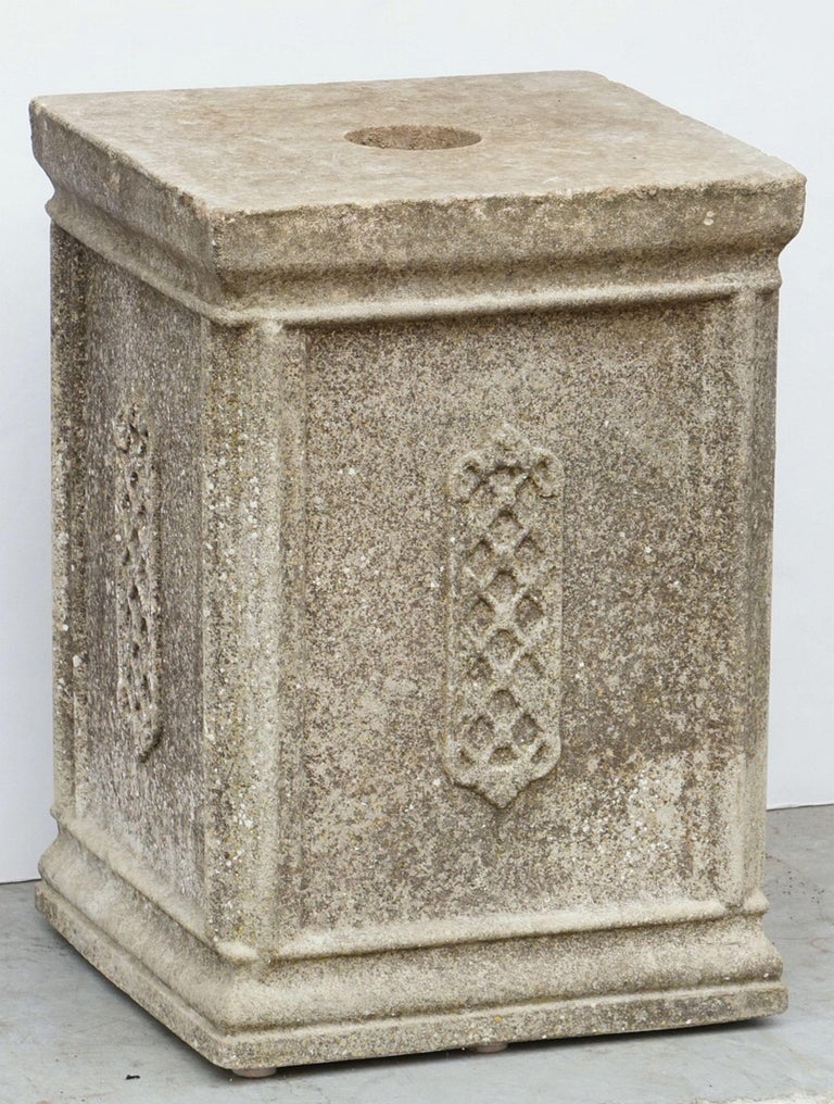 English Garden Stone Pedestals or Planter Plinths 'Individually Priced ...