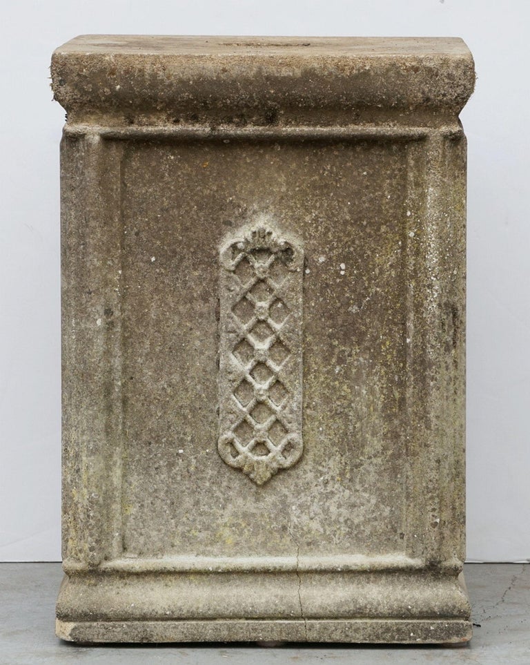 English Garden Stone Pedestals or Planter Plinths 'Individually Priced ...