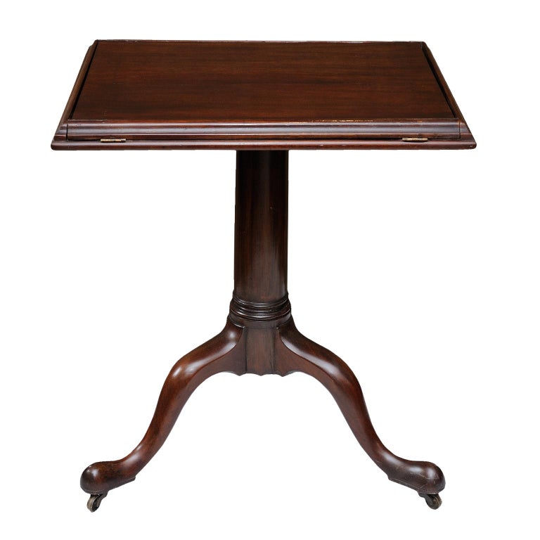 English George II Mahogany Reading/Architects Table, circa 1740 For ...