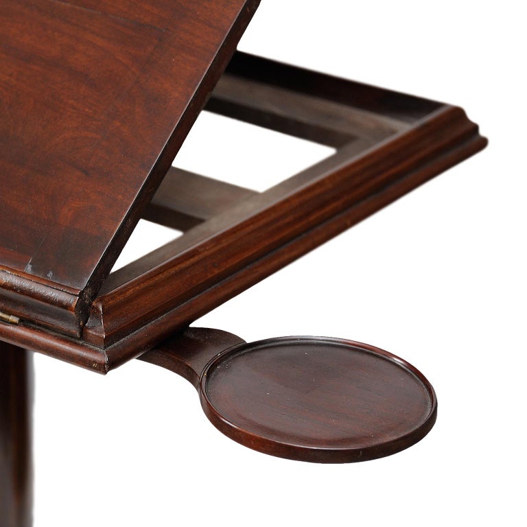 English George II Mahogany Reading/Architects Table, circa 1740 For ...