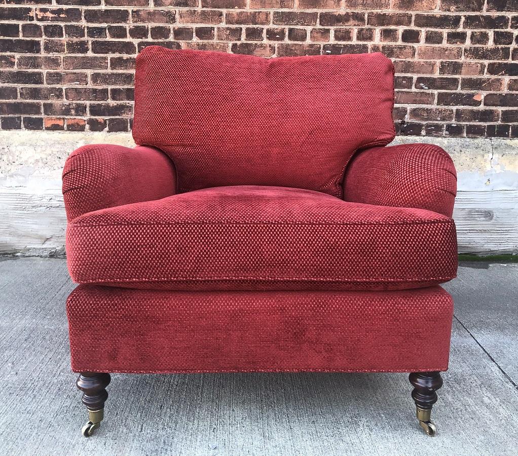 English George Smith Lounge Chair at 1stDibs | george smith chair ...