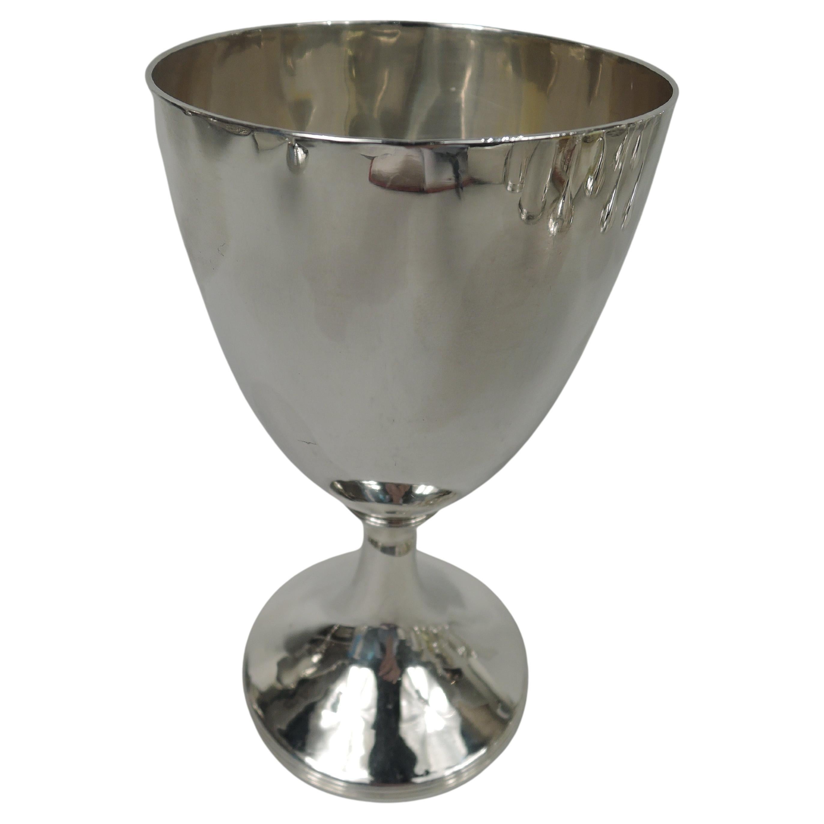 English Georgian Neoclassical Goblet by Henry Chawner, 1793 For Sale at ...