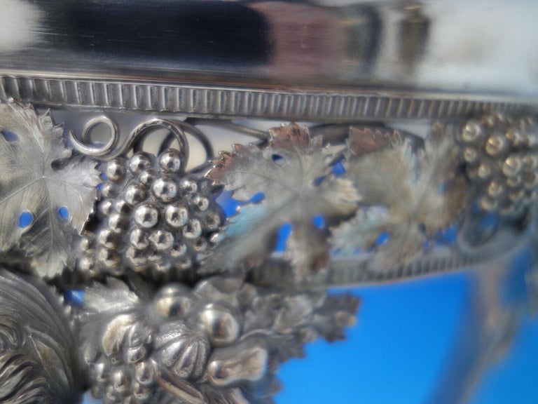 English Georgian Sterling Silver Epergne London 1812 Art Nouveau Women ...