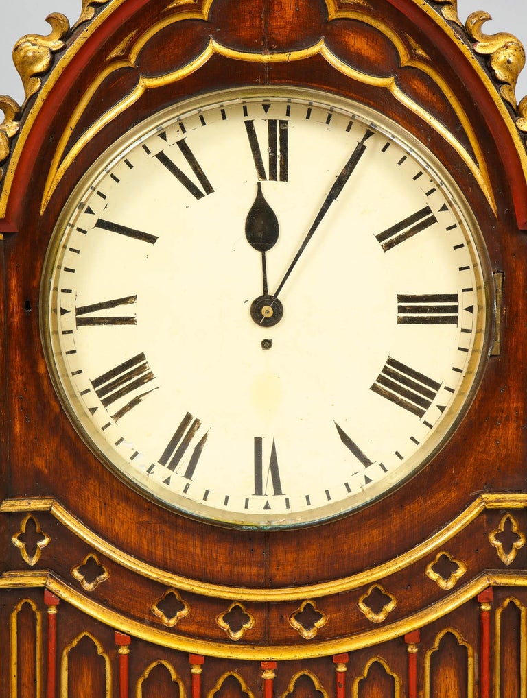 English Gothic Fusee Clock For Sale at 1stDibs | gothic clock, fusee ...