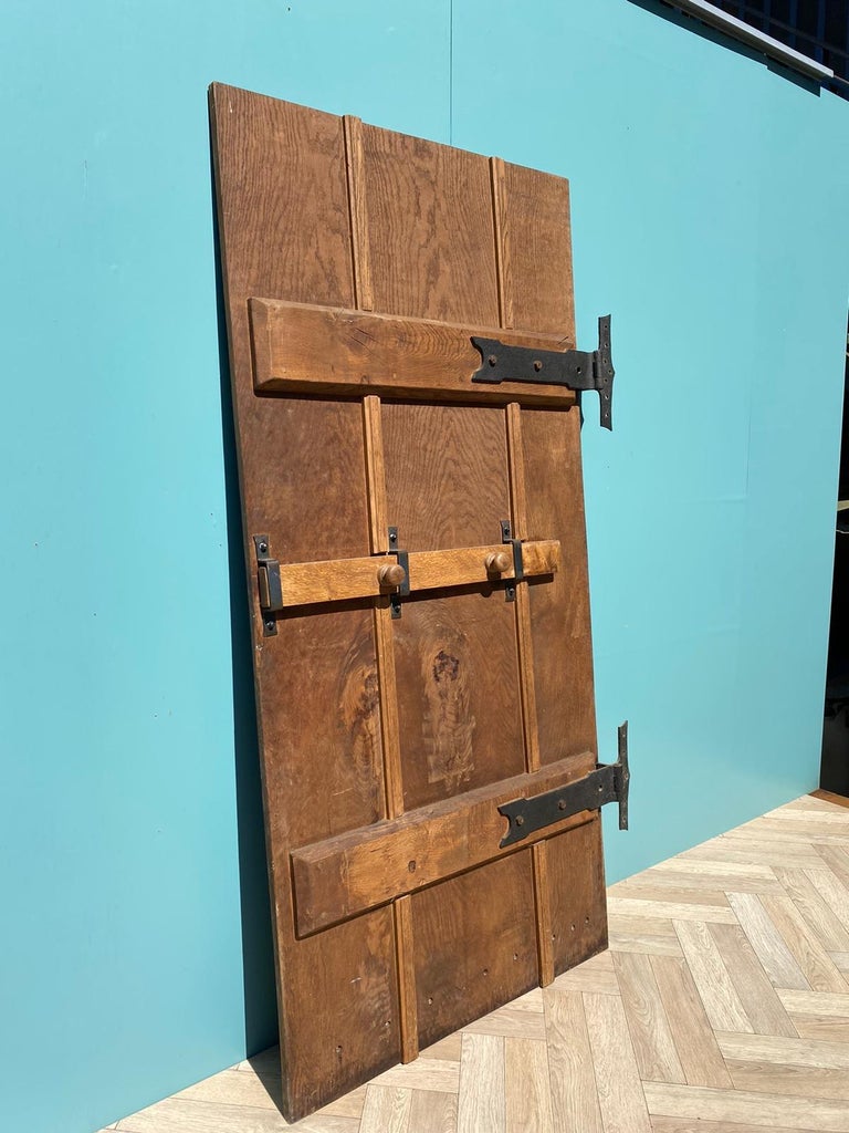 English Gothic Style Reclaimed Oak Exterior Door For Sale at 1stDibs ...