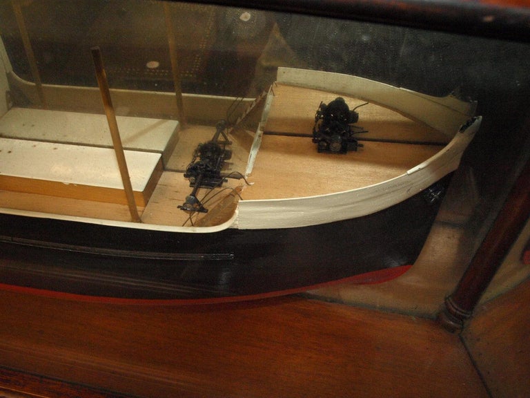 English Half Hull Ship Model at 1stDibs | half hull models