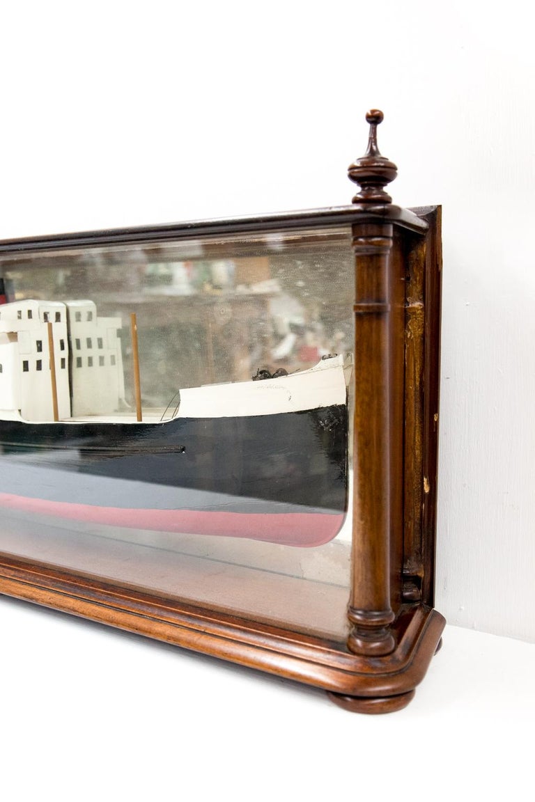 English Half Hull Ship Model at 1stDibs | half hull models