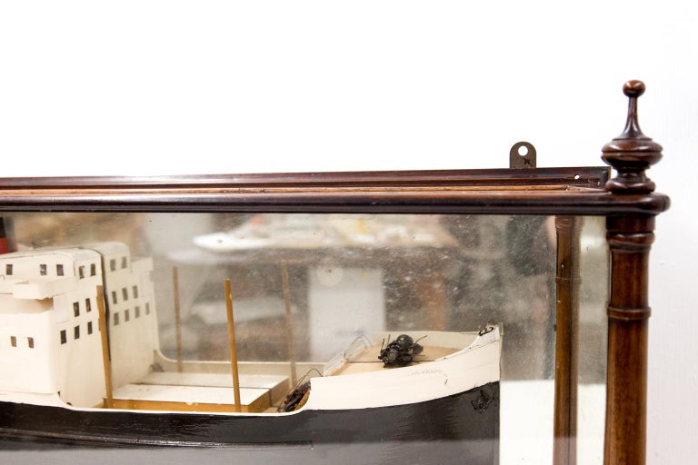 English Half Hull Ship Model at 1stDibs | half hull models