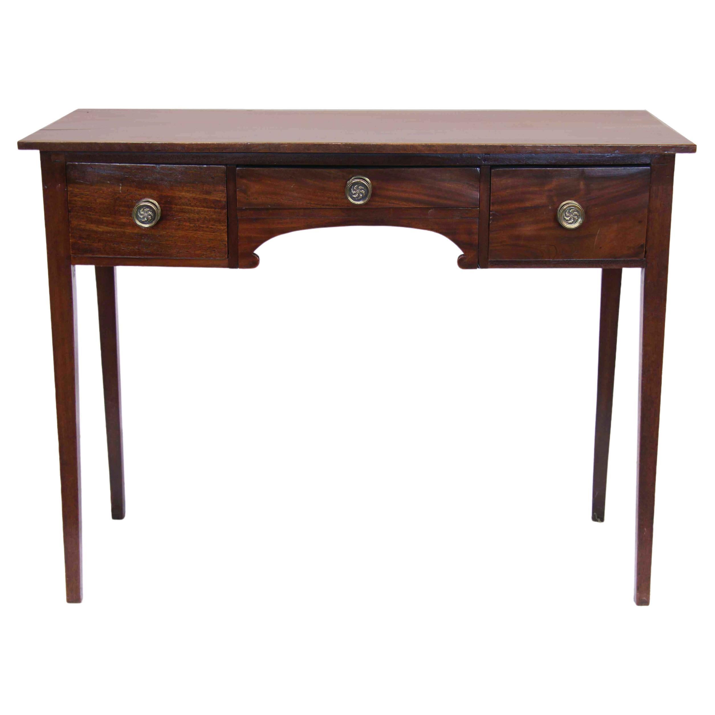 Antique English Hepplewhite Mahogany Buffet Sideboard at 1stDibs