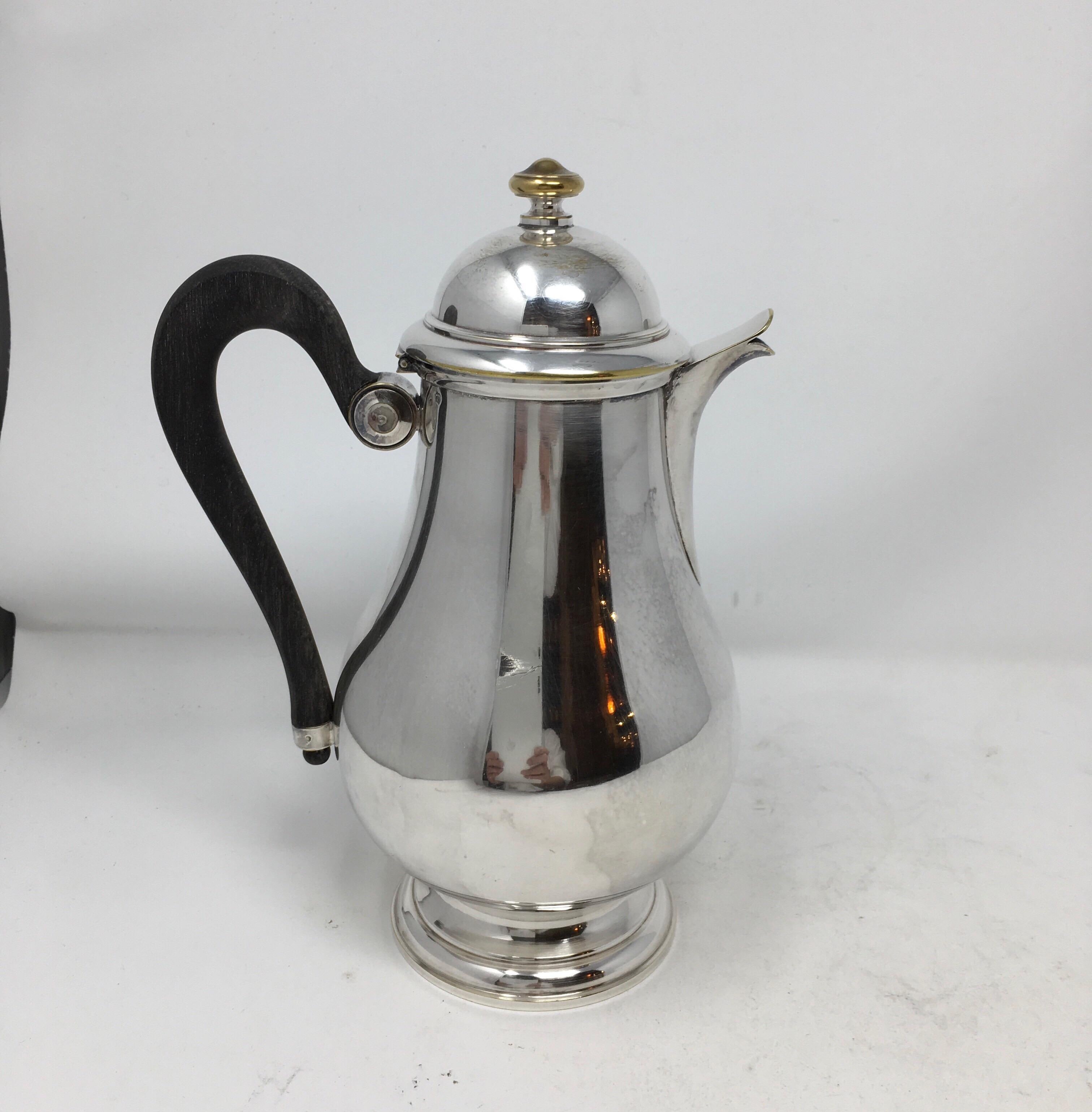 English Hotel Silver Teapot at 1stDibs
