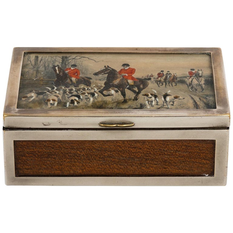 English Hunt Box, circa 1930s at 1stDibs