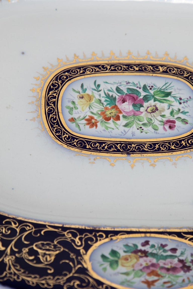 English Ironstone Serving Platter For Sale at 1stDibs