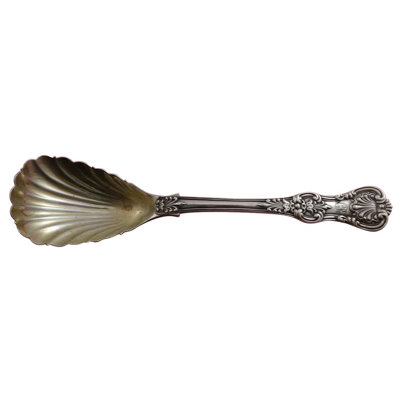 English King by Tiffany and Co. Sterling Silver Preserve Spoon For Sale ...