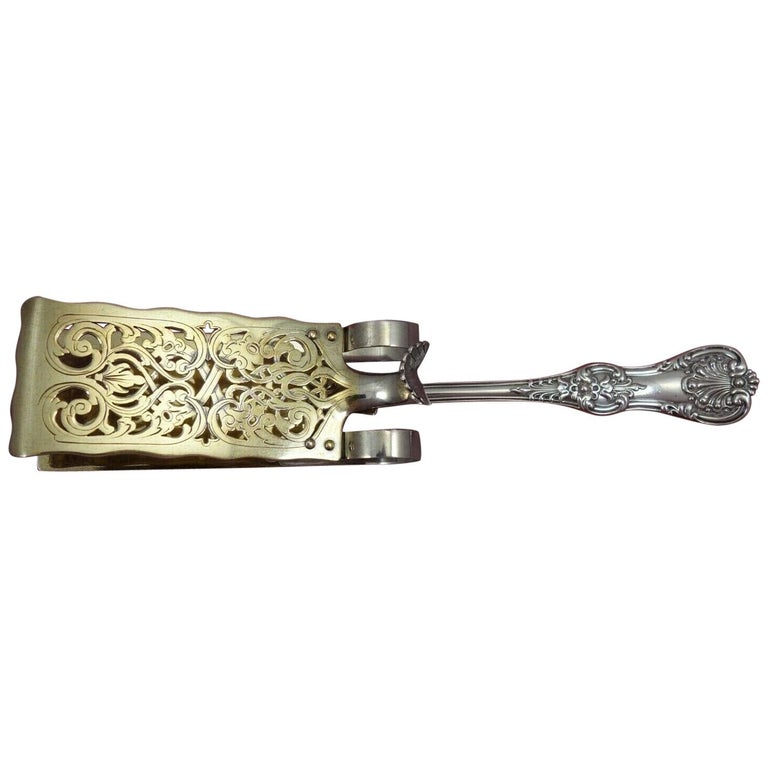 English King by Tiffany and Co Sterling Silver Sandwich Tong Mechanical ...