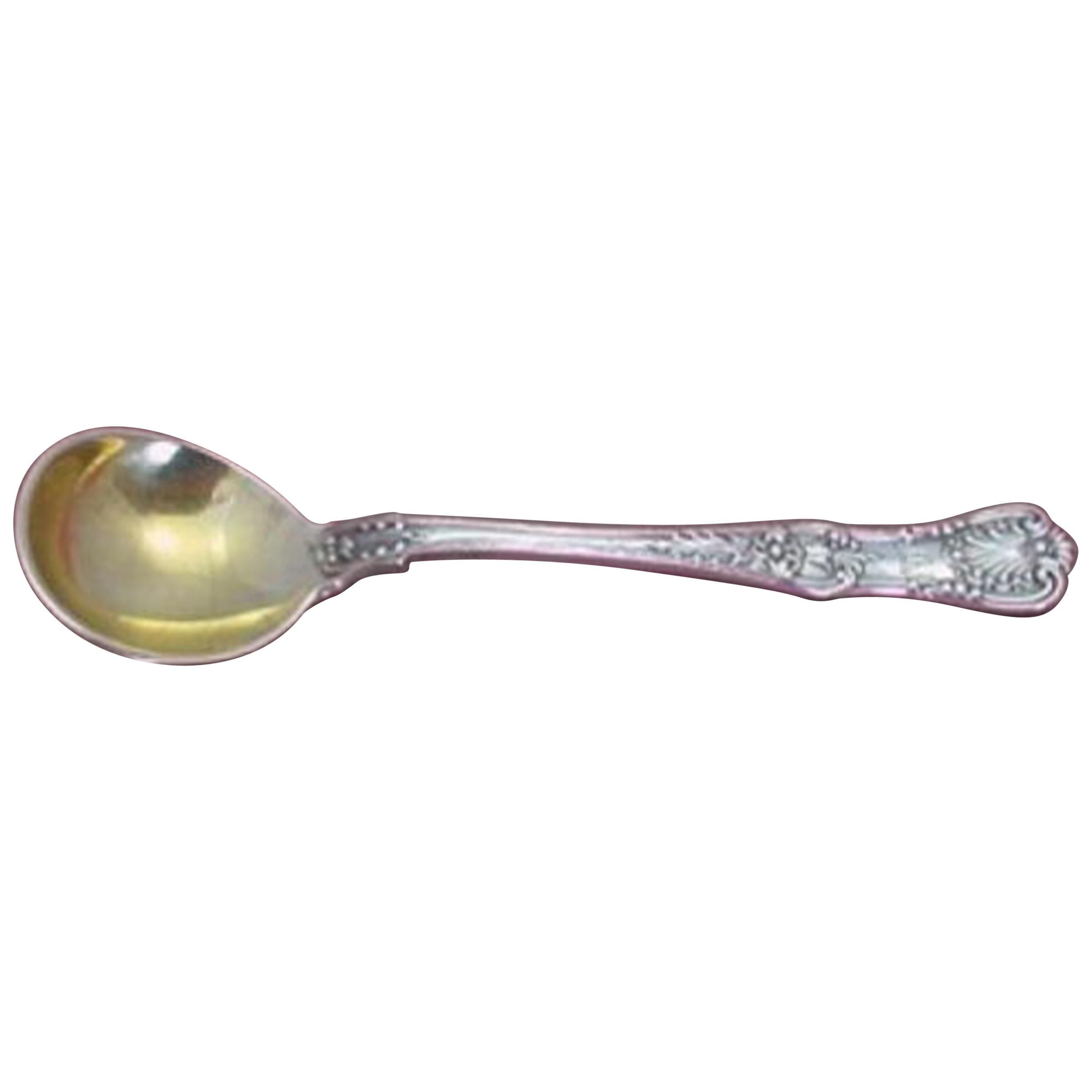 English King by Tiffany and Co. Sterling Silver Chocolate Spoon Gold ...