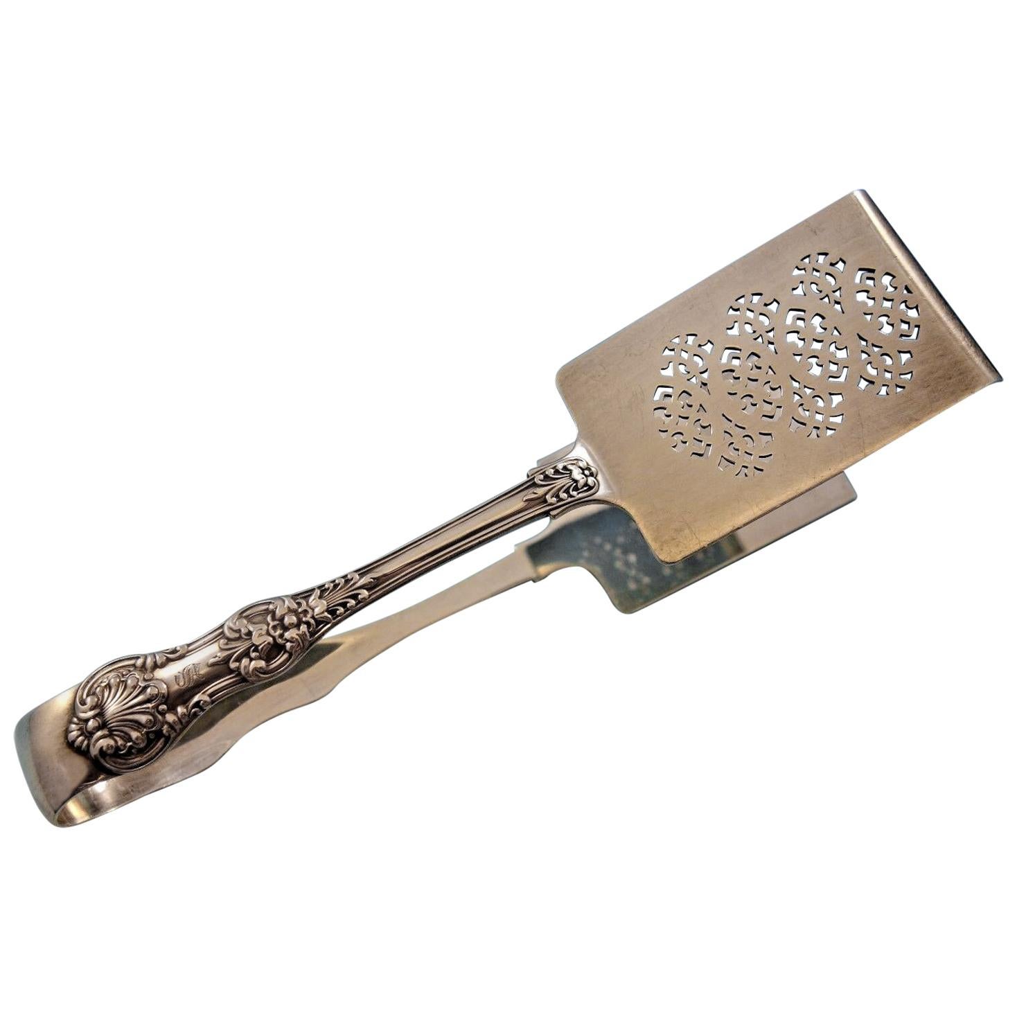 Victorian Sterling Silver Asparagus Tongs at 1stDibs | asparagus tongs ...