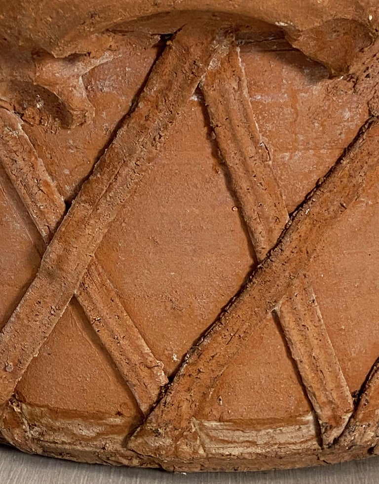 English Lattice Pattern Garden Planter Pot or Bowl of Terracotta For ...