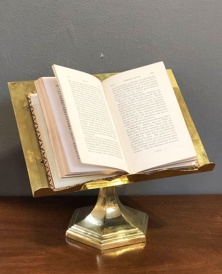 English Lectern or Book Stand of Brass at 1stDibs