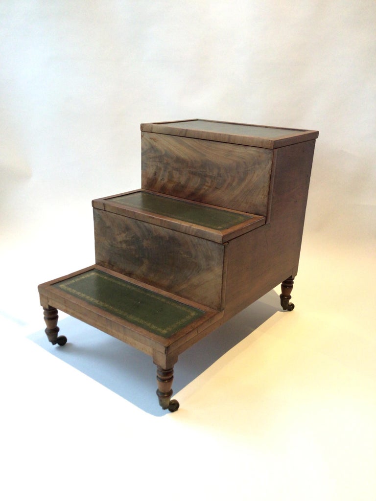 English Library Steps For Sale at 1stDibs