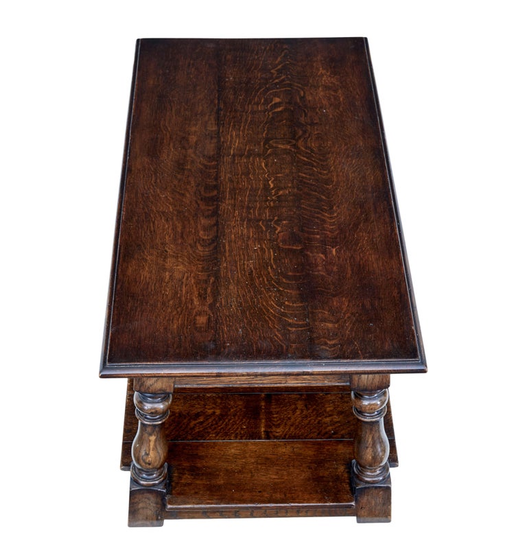 English Made Country Oak Coffee Table For Sale at 1stDibs