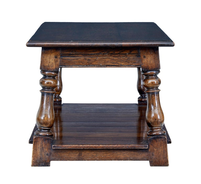 English Made Country Oak Coffee Table For Sale at 1stDibs