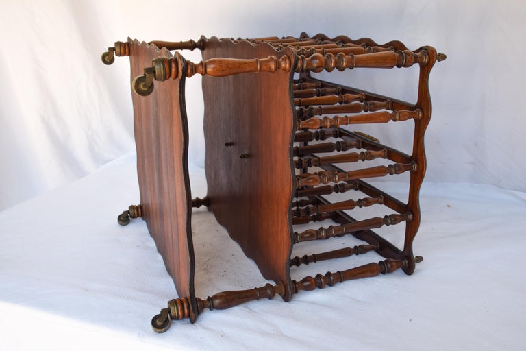 English Magazine Rack For Sale at 1stDibs