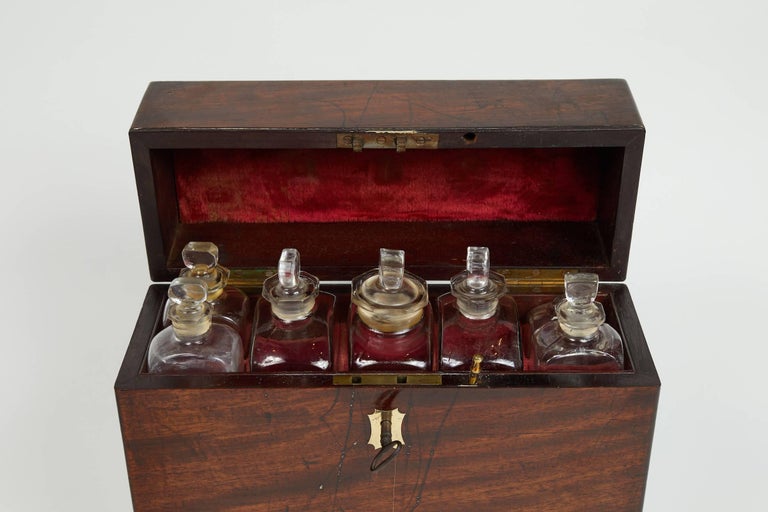 English Mahogany Military Campaign Medical Box at 1stDibs