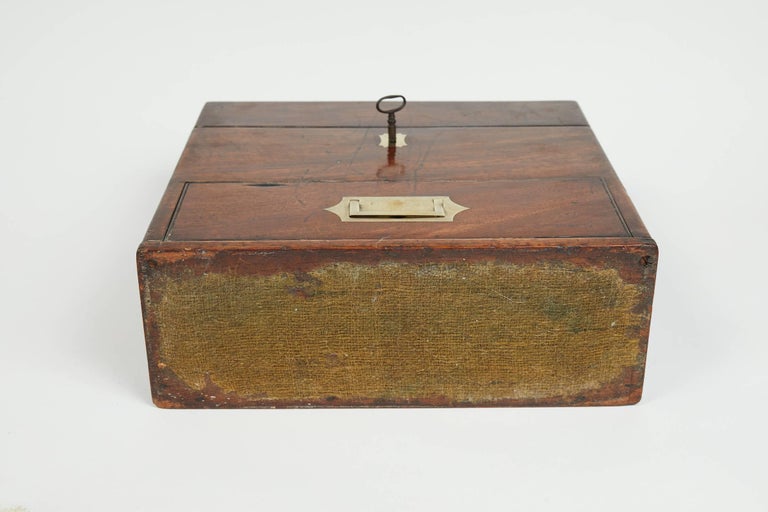English Mahogany Military Campaign Medical Box at 1stDibs