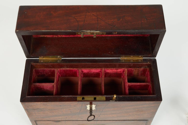 English Mahogany Military Campaign Medical Box at 1stDibs