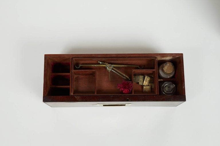 English Mahogany Military Campaign Medical Box at 1stDibs