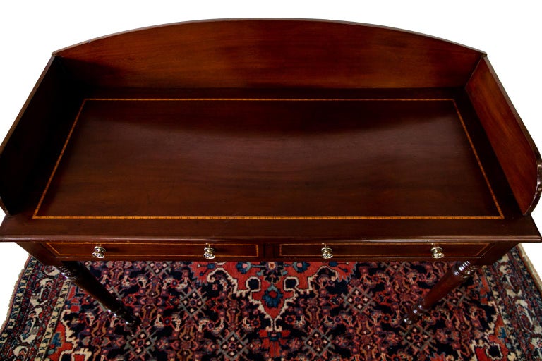 English Mahogany Two Drawer Server For Sale at 1stDibs