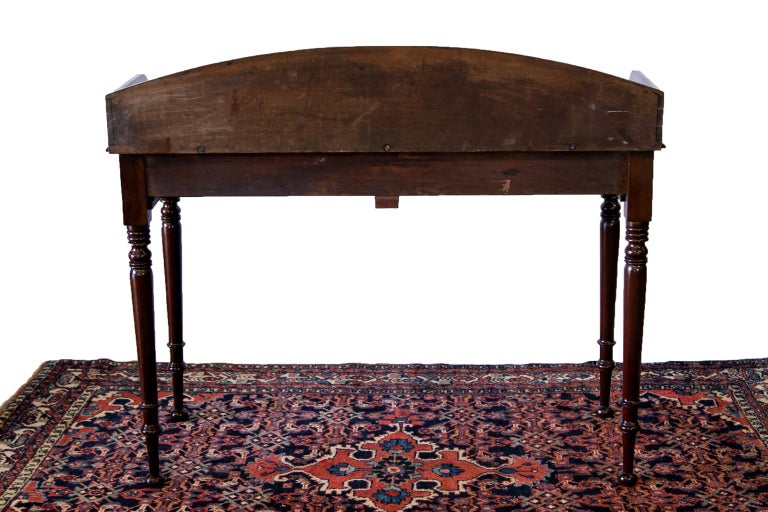 English Mahogany Two Drawer Server For Sale at 1stDibs