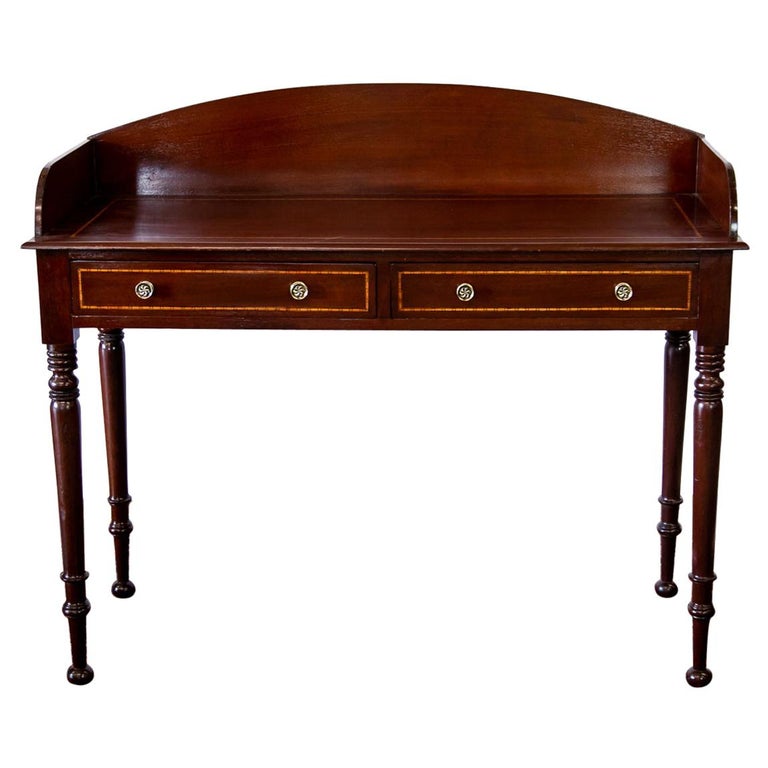 English Mahogany Two Drawer Server For Sale at 1stDibs