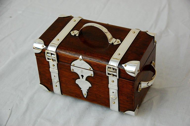 English Military Tobacco Box Dated 1879 Made for the War Office For ...