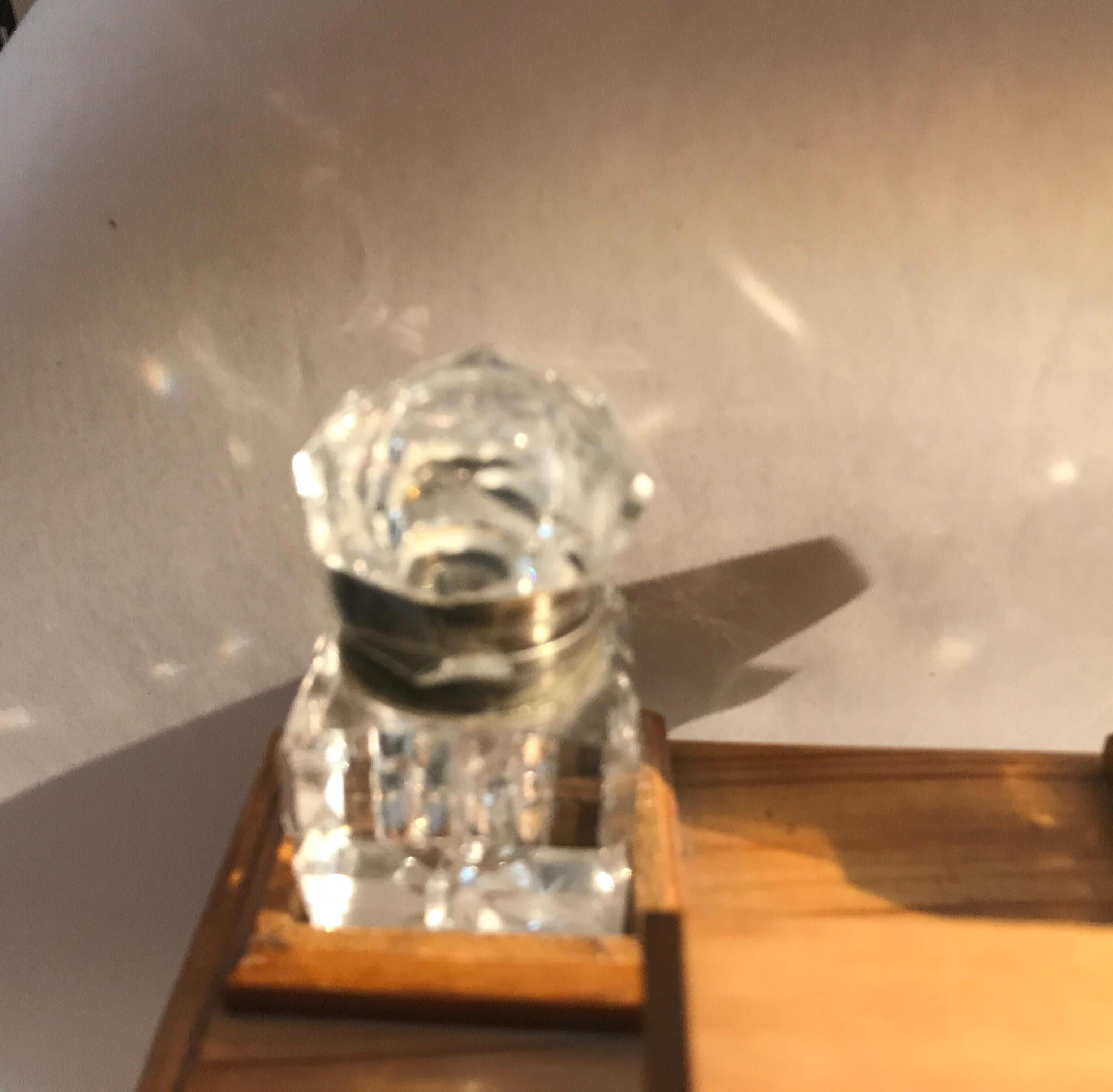 English Miniature Desk Motif Double Inkwell Box For Sale at 1stDibs