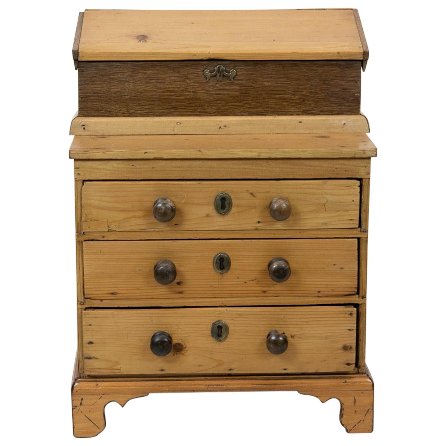 Miniature Chest, circa 1850 For Sale at 1stDibs