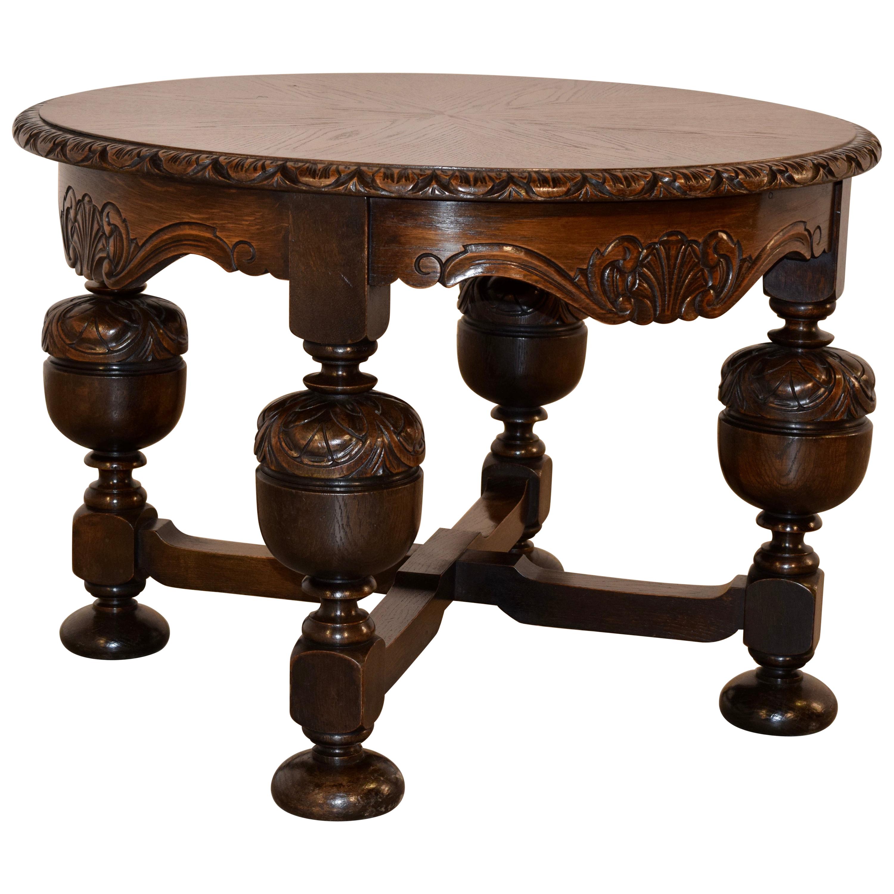 English Oak Cocktail Table, circa 1900 at 1stDibs