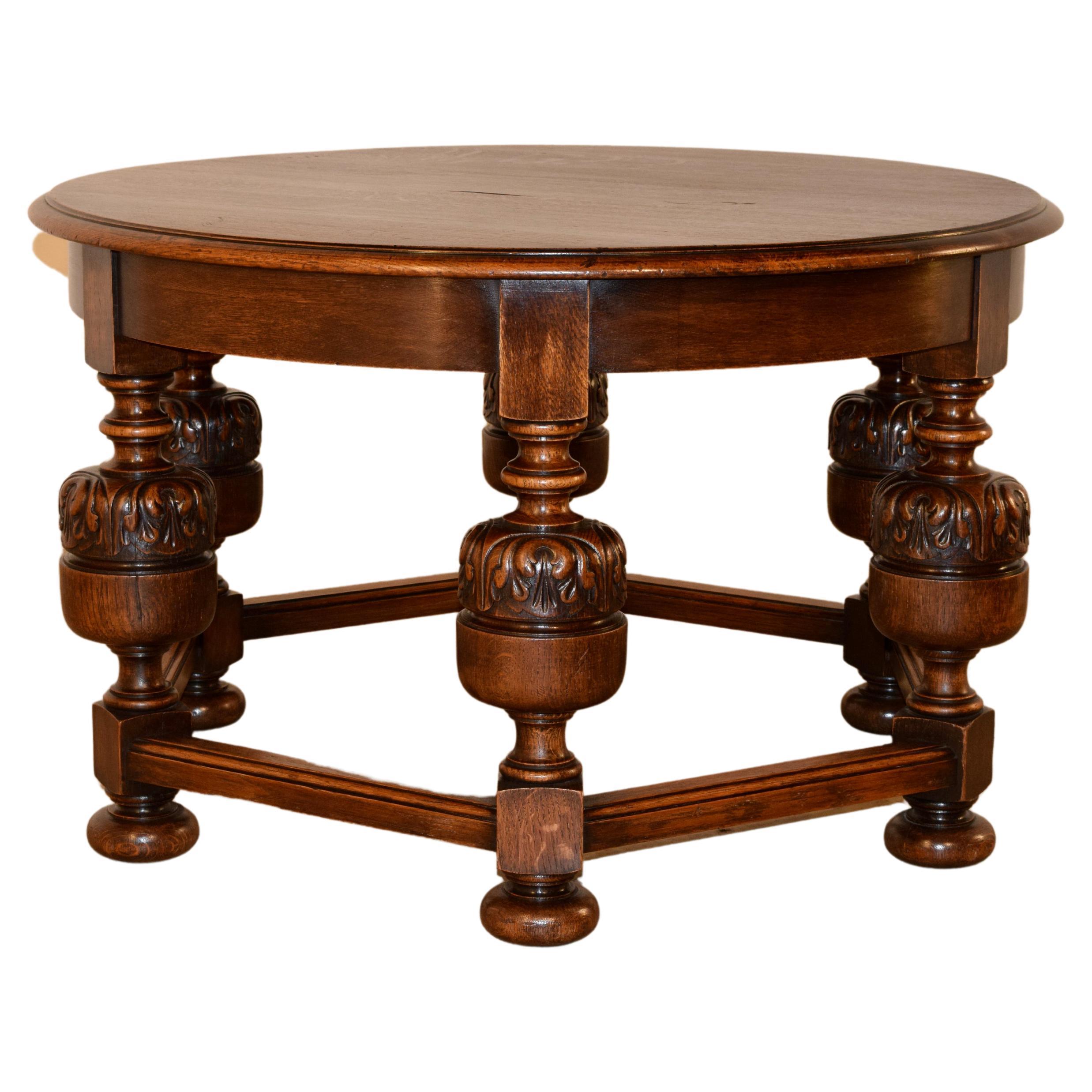 English Oak Cocktail Table, circa 1900 at 1stDibs