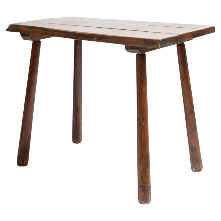 English Oak Console Table, circa 1960 For Sale at 1stDibs