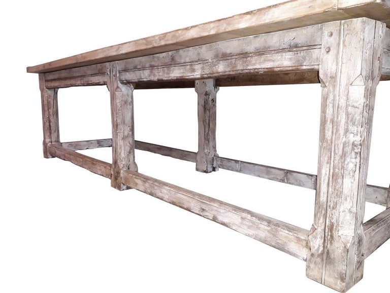 English Oak Refectory Table at 1stDibs