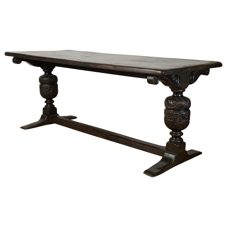 English Oak Refectory Table at 1stDibs