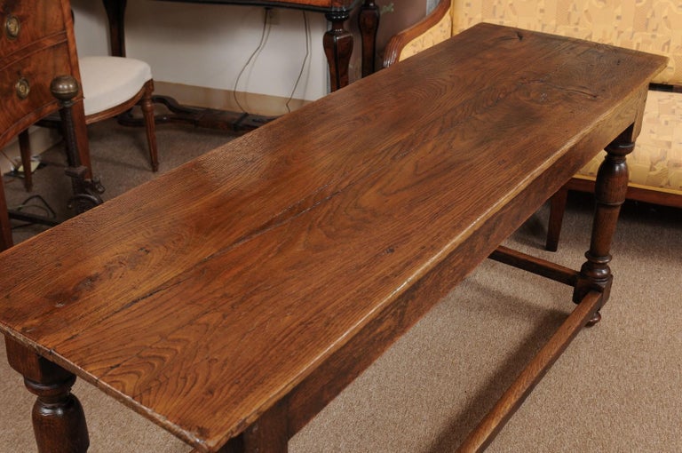 English Oak Refectory Table, Mid-19th Century at 1stDibs