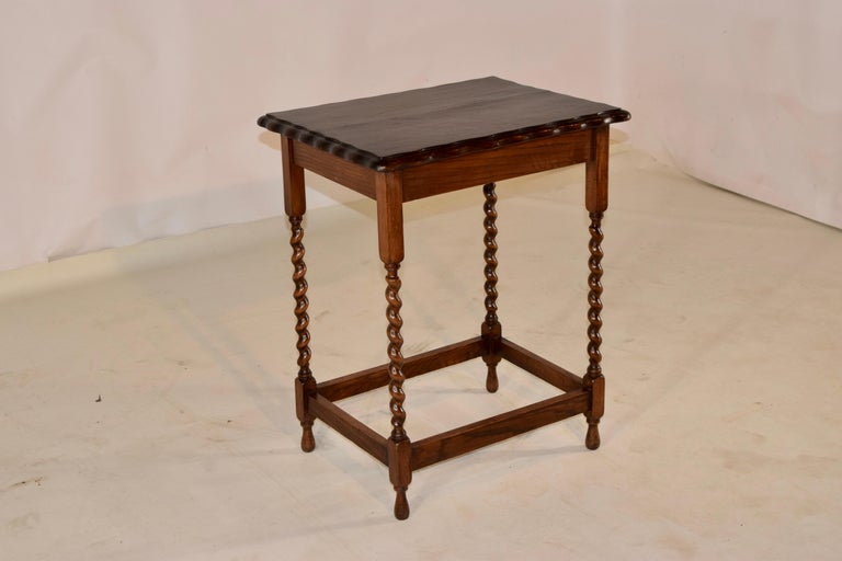 English Oak Side Table, circa 1900 at 1stDibs