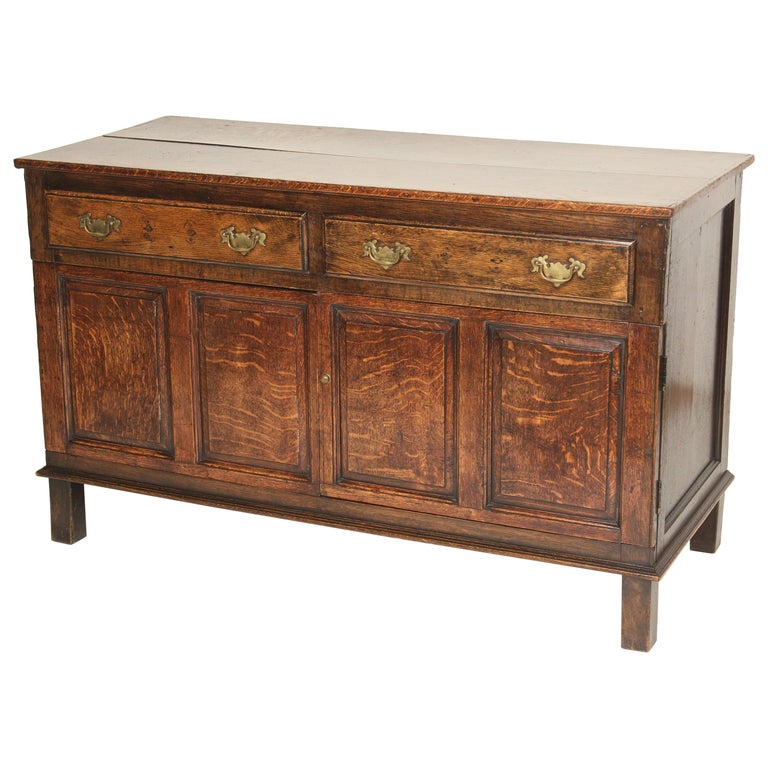 English Oak Sideboard at 1stDibs