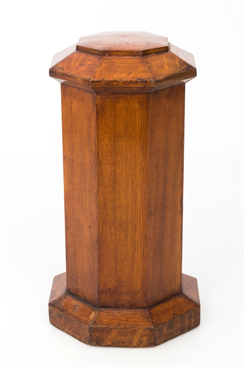 English Oakwood Mailbox, circa 1890 at 1stDibs