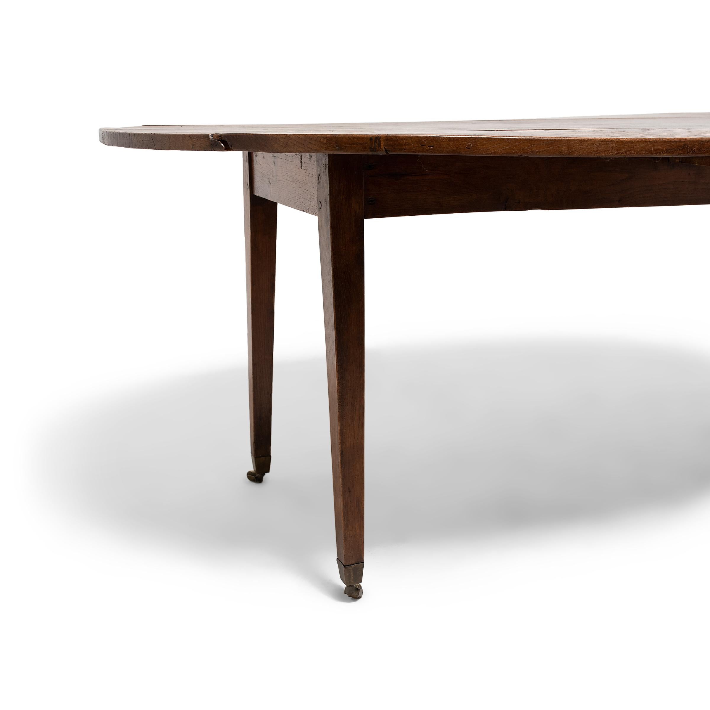 English Oval Drop Leaf Table, c. 1875 at 1stDibs | drop leaf oval ...